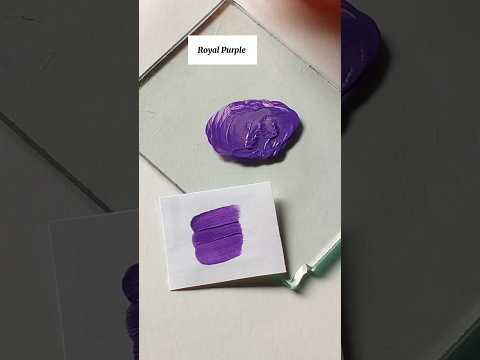 Royal Purple 🟣|| Color Mixing #art1756#art#shorts