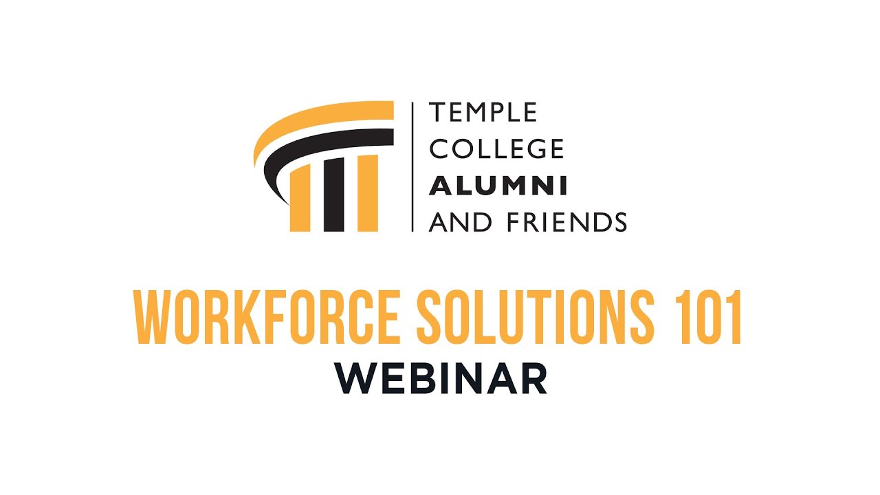 Spring 2022 Workforce Solutions 101 Webinar