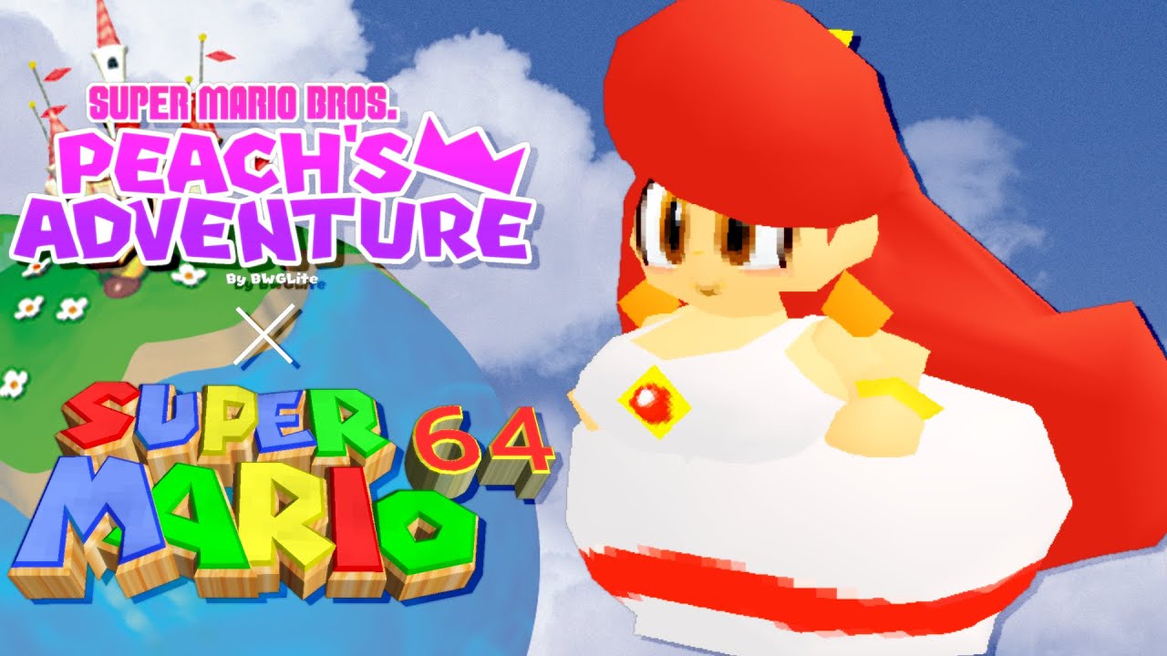 Classic Peach in Super Mario 64! [Download in Description!] (v2)