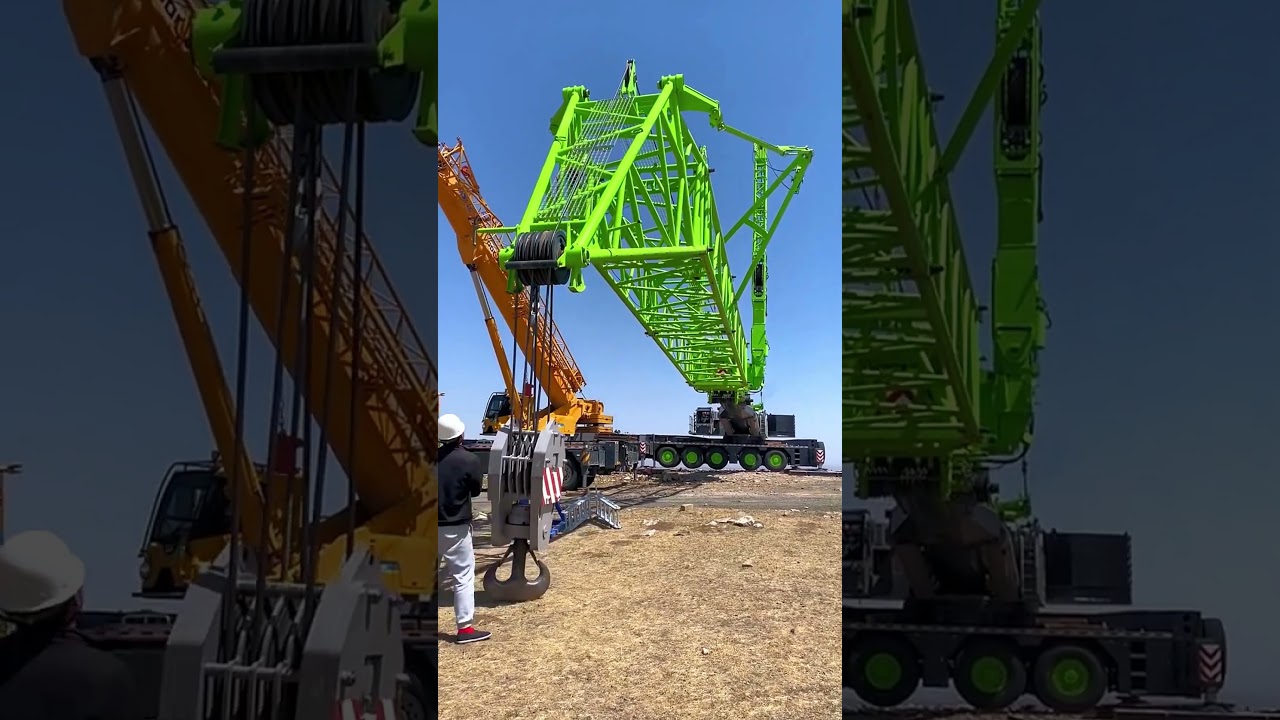 Lengthening boom crane commissioning process- Good tools and machinery make work easy