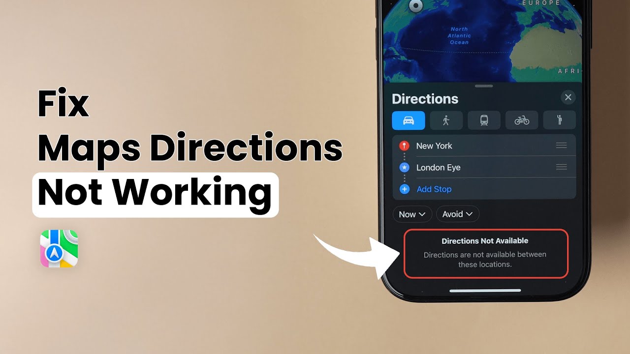 How to Fix Apple Maps Directions Not Working on iPhone?