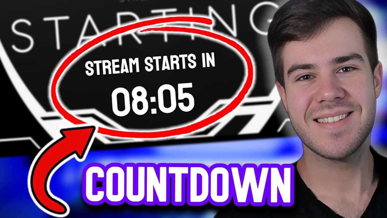 How To Setup A Stream Countdown Timer (For Beginners)