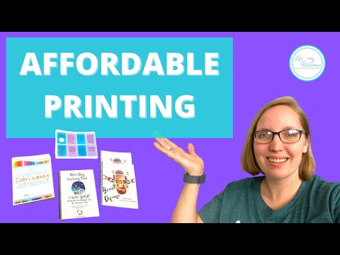 How To Print Homeschool Curriculum || Honest Review Of Family Nest Printing