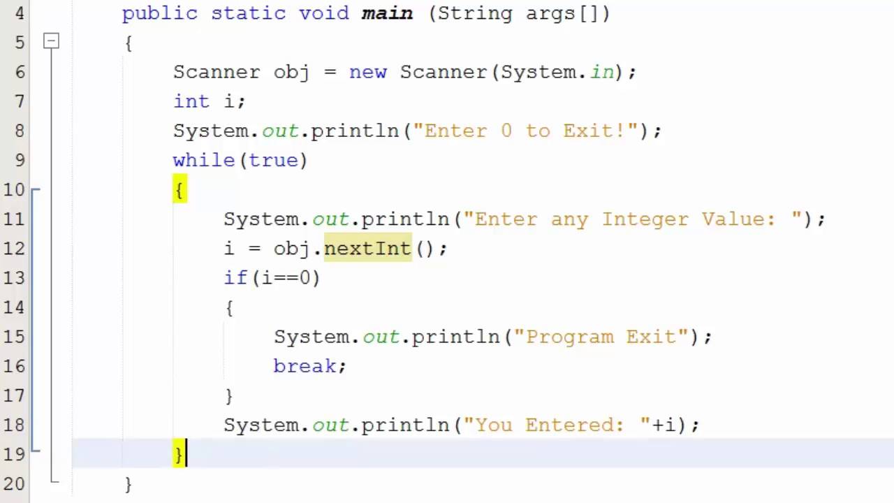47. While loop Example in Java Programming (Hindi)