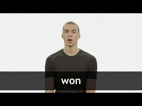 How to pronounce WON in American English