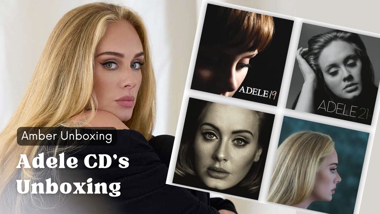 Adele CD Collection Unboxing