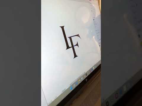 Make a logo with us ✨️ From the letters L + F
