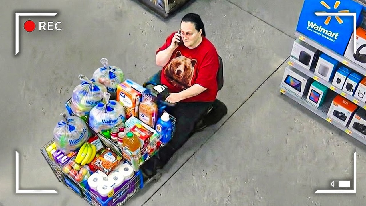 When Shoplifters Think Walmart Is Completely Unaware