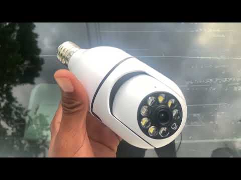 How To Insert & Used SD Card for Storage with Wi-Fi Smart Light Bulb Camera