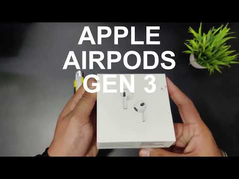 New Apple AirPods (3rd Generation) - Lightning Charging Case | Unboxing & Quick Review