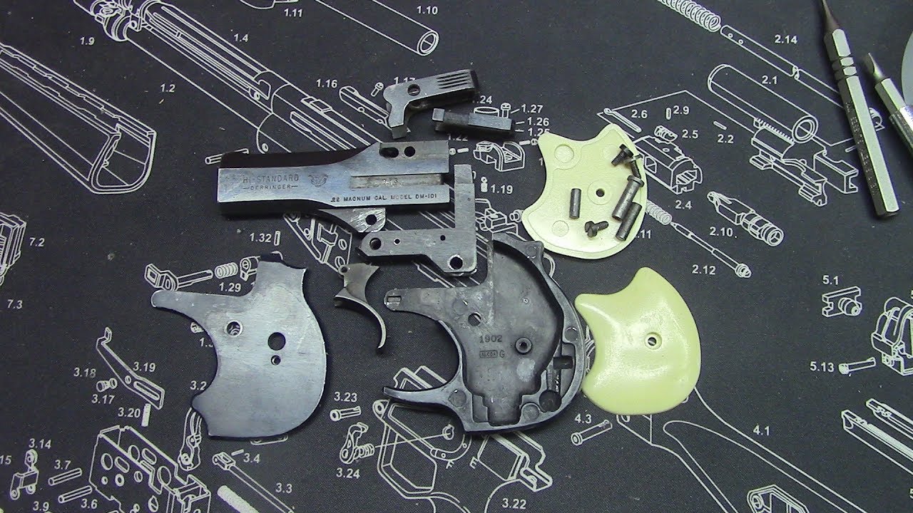 Palehorse Zero Hi Standard Derringer Complete Disassembly