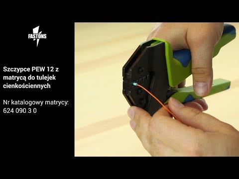 Szczypce do zaciskania PEW 12 typu Crimp-System RENNSTEIG 624 090 3