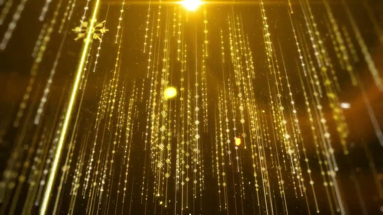 ✨ Luxury Gold Background | 8 Hours 4K Ultra HD Party & Holiday Visuals