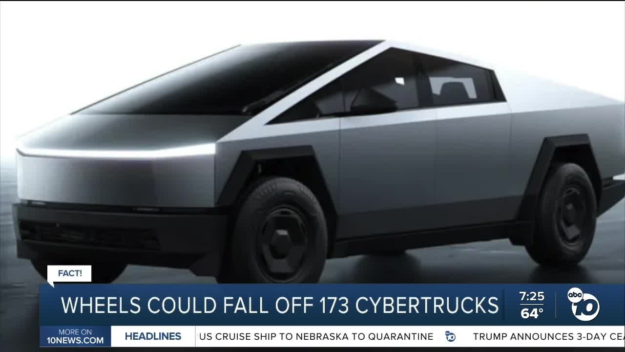 Fact or Fiction: Tesla recalling Cybertruck due to wheels falling off?