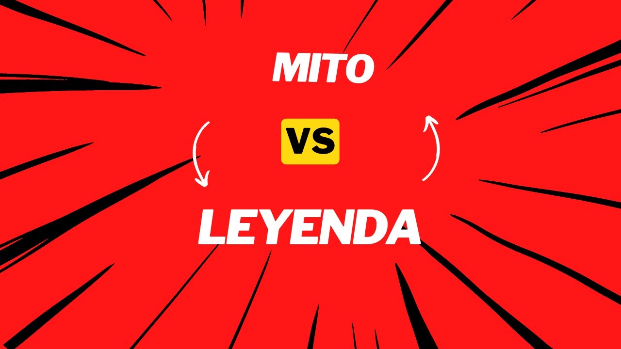 Diferencia entre mito y leyenda