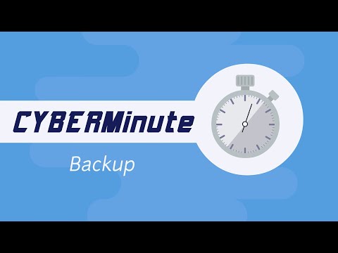 CYBERMinute - What is a Backup?