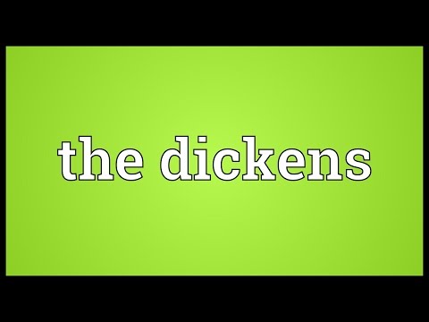 The dickens Meaning