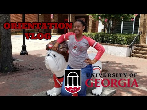University of Georgia Freshman Orientation Vlog | Day 1 | SINCERELY DRE