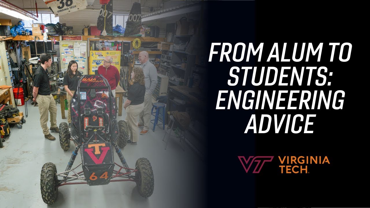 Virginia Tech engineering alum's career advice for current students