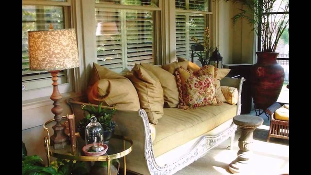 Stunning Enclosed porch decorating ideas