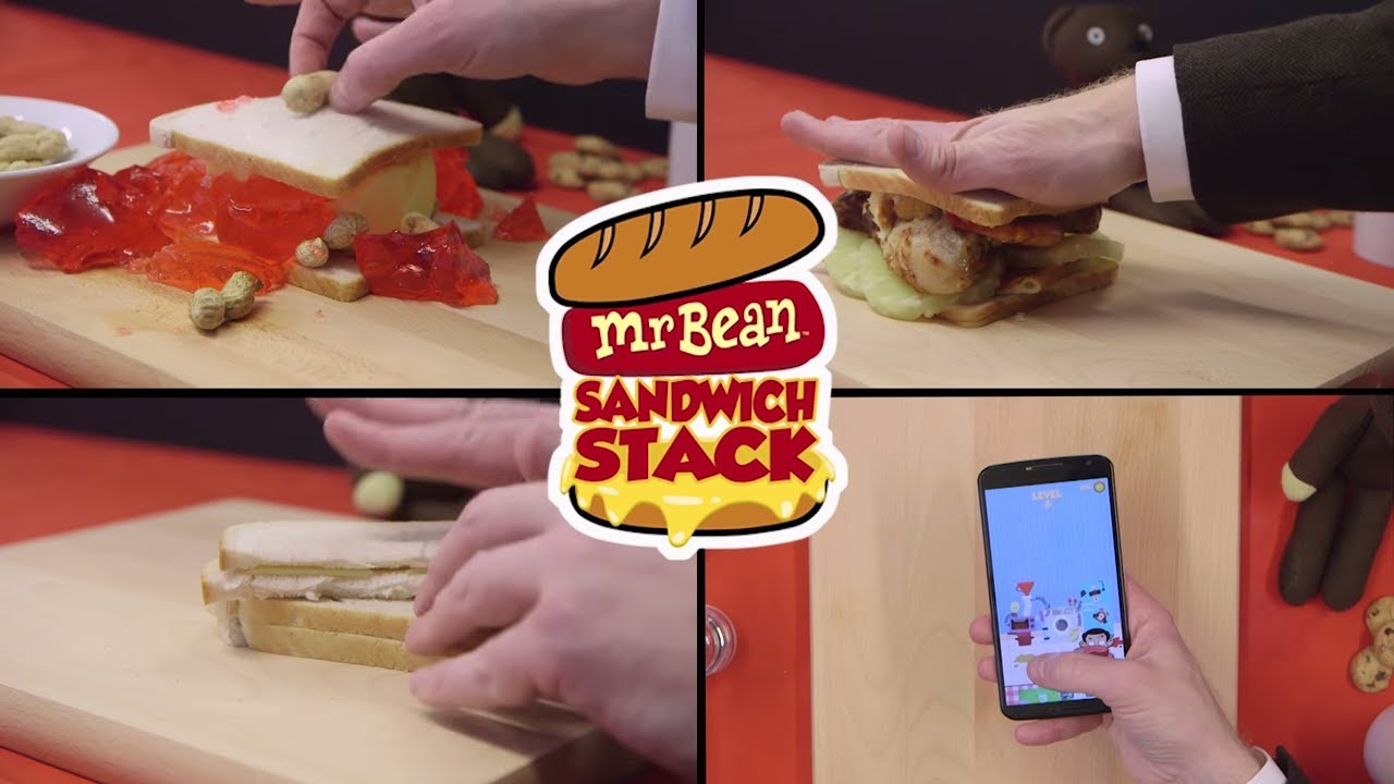 Sandwich Stack | Handy Bean | Classic Mr Bean