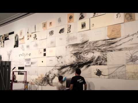 Installing "Brain Trash" | Blanton Museum of Art