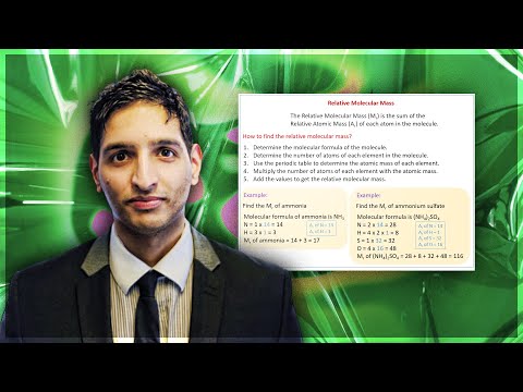 HOW DO YOU CALCULATE RELATIVE FORMULA MASS? (GCSE REVISION) CHEMISTRY KS4 WITH EXAM QUESTIONS