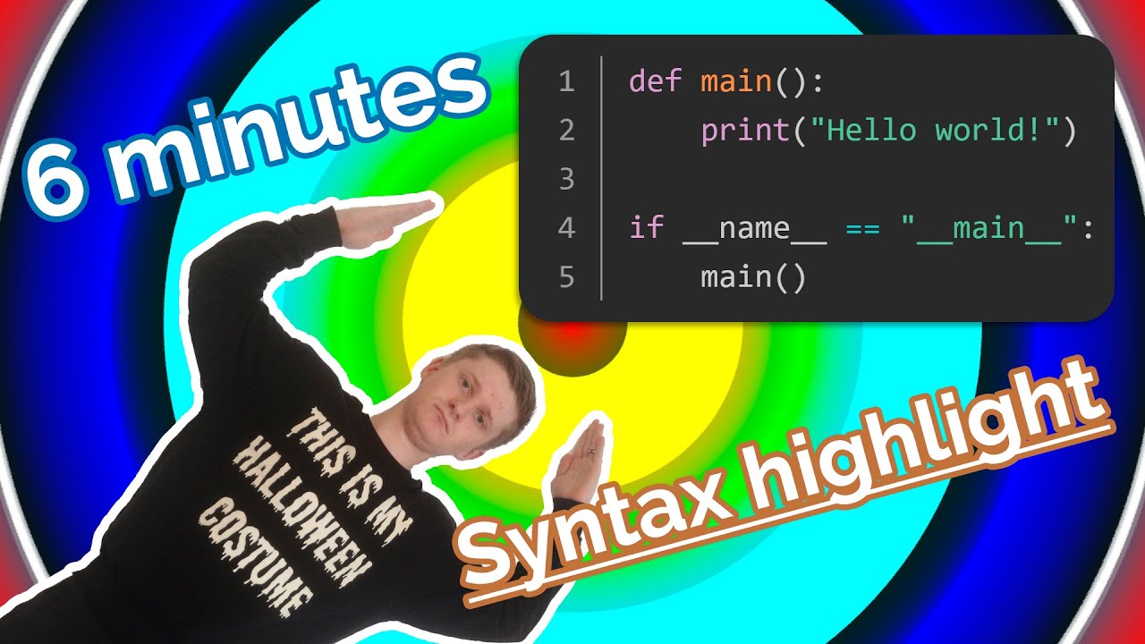 How to add syntax highlighting to your website in 6 minutes