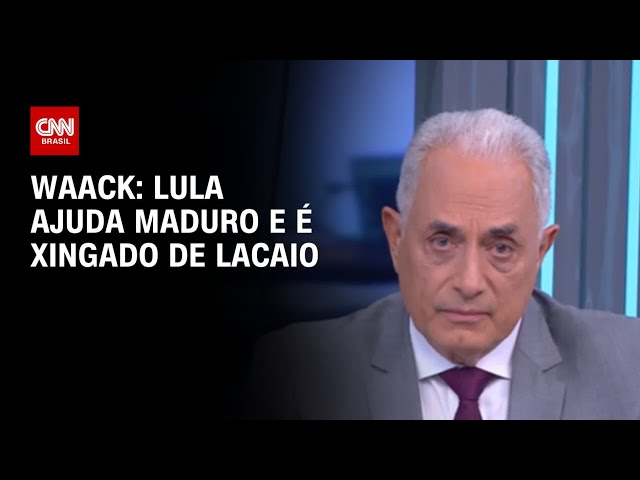 Waack: Lula ajuda Maduro e é xingado de lacaio | CNN Brasil