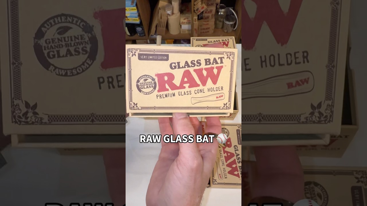 RAW Glass Bat Cone Holder