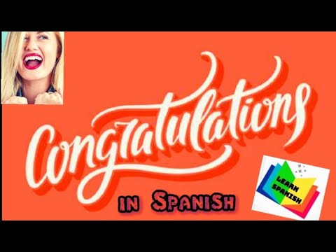 🎉Congratulations in Spanish. 3 ways to congratulate someone.🎉