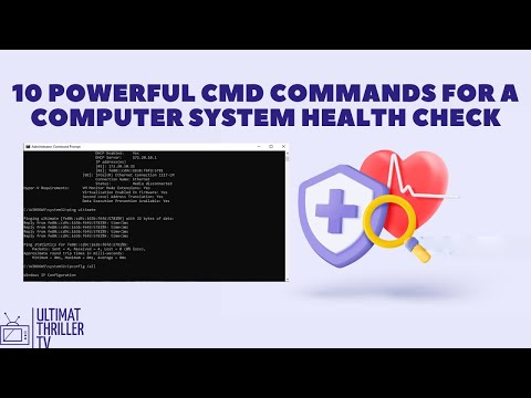 10 Powerful CMD Commands for a Computer System Health Check
