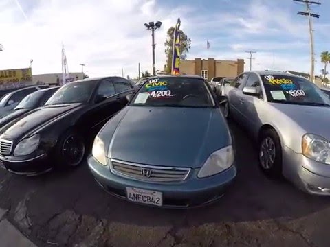 2000 Honda Civic El Cajon Blvd. San Diego California For Sale
