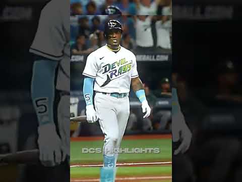 Wander Franco BAT FLIP ⚾️🔥 #shorts #fyp #baseball #mlb #top #trending #dontflop #sports #rays #edit