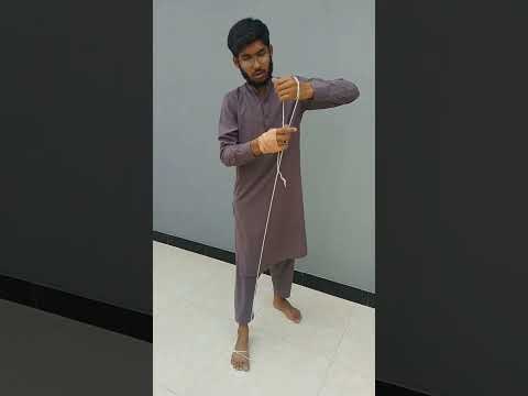 How to Cut a Rope Using Just Hands BABLU SKP #funny#RopeBreaking