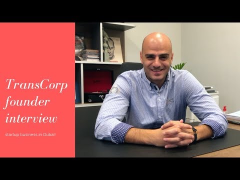 Startup business in Dubai | Rodrigue Nacouzi | founder | TransCorp | Distribution Solution