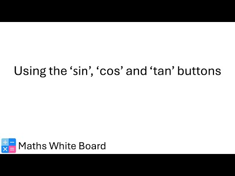 Calculator sin cos tan