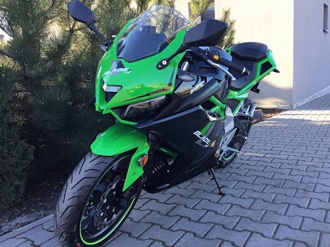 Barton Blade-R 125 ๐ NOWY๐ช Zamiennik Yamaha Yzf R125 w ubraniu Kawasaki ๐คฉ