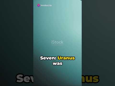 Top 10 Amazing Facts about Uranus #shorts #youtubeshorts #planet #uranus