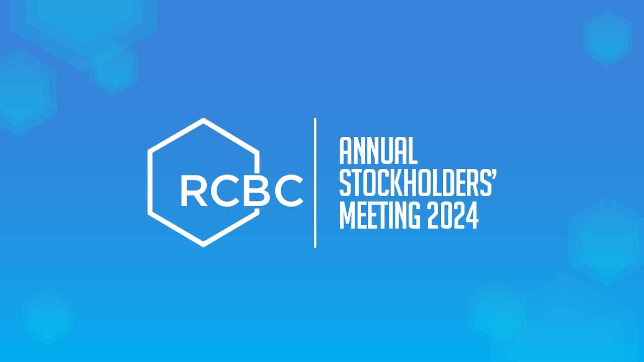 2024 RCBC Annual Stockholders' Meeting