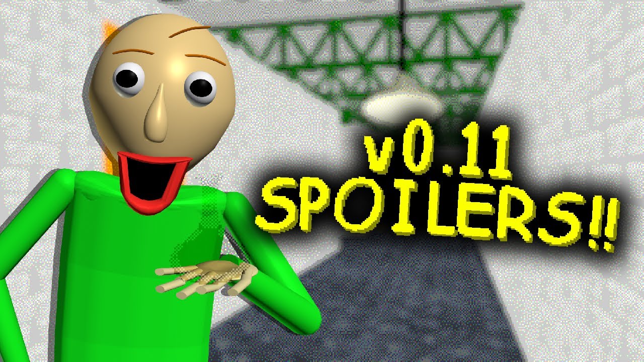 Baldi's Basics Plus v0.11 PRE-RELEASE!!