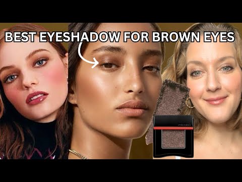 BEST EYESHADOW COLORS FOR BROWN EYES