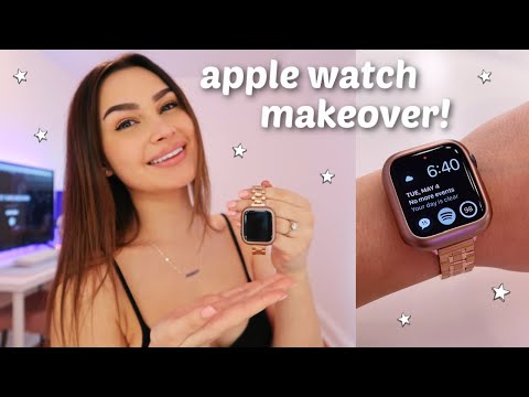 how to give your apple watch a makeover | metal band review *easy & cheap!*