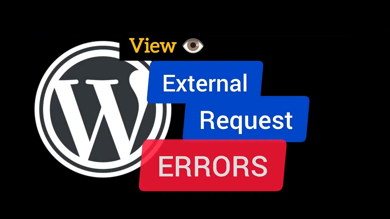View External Request Errors in WordPress