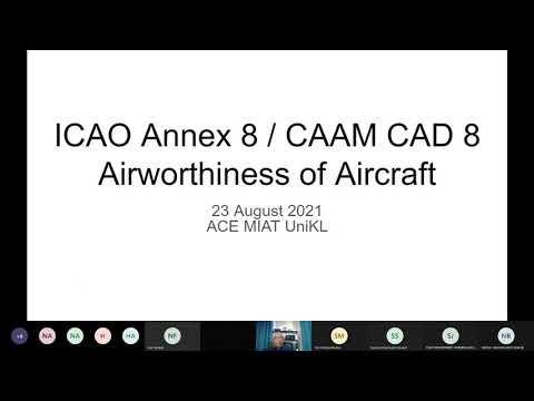 CAAM CAD 8 ICAO Annex 8 Airworthiness of Aircraft
