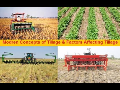 Modren Concepts of tillage, Factors affecting tillage, Minimum Tillage, Zero Tillage, No Tillage