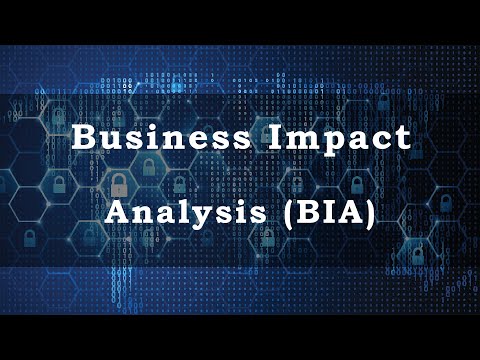 Business Impact Analysis (BIA)