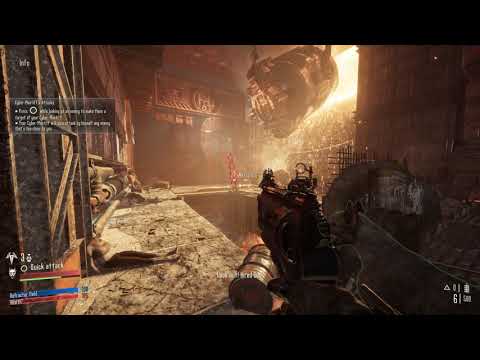 Necromunda Hired Gun - Chapter 1 Kaerus: Cyber Mastiff Call & Attack PS5 Gameplay Tutorial Sequence