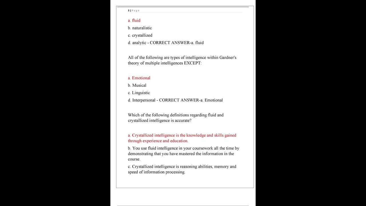 OLDROYD PSYCHOLOGY 1010 FINAL EXAM UNIVERSITY OF UTAH NEWEST ACTUAL EXAM COMPLETE 100 QUESTIONS AND