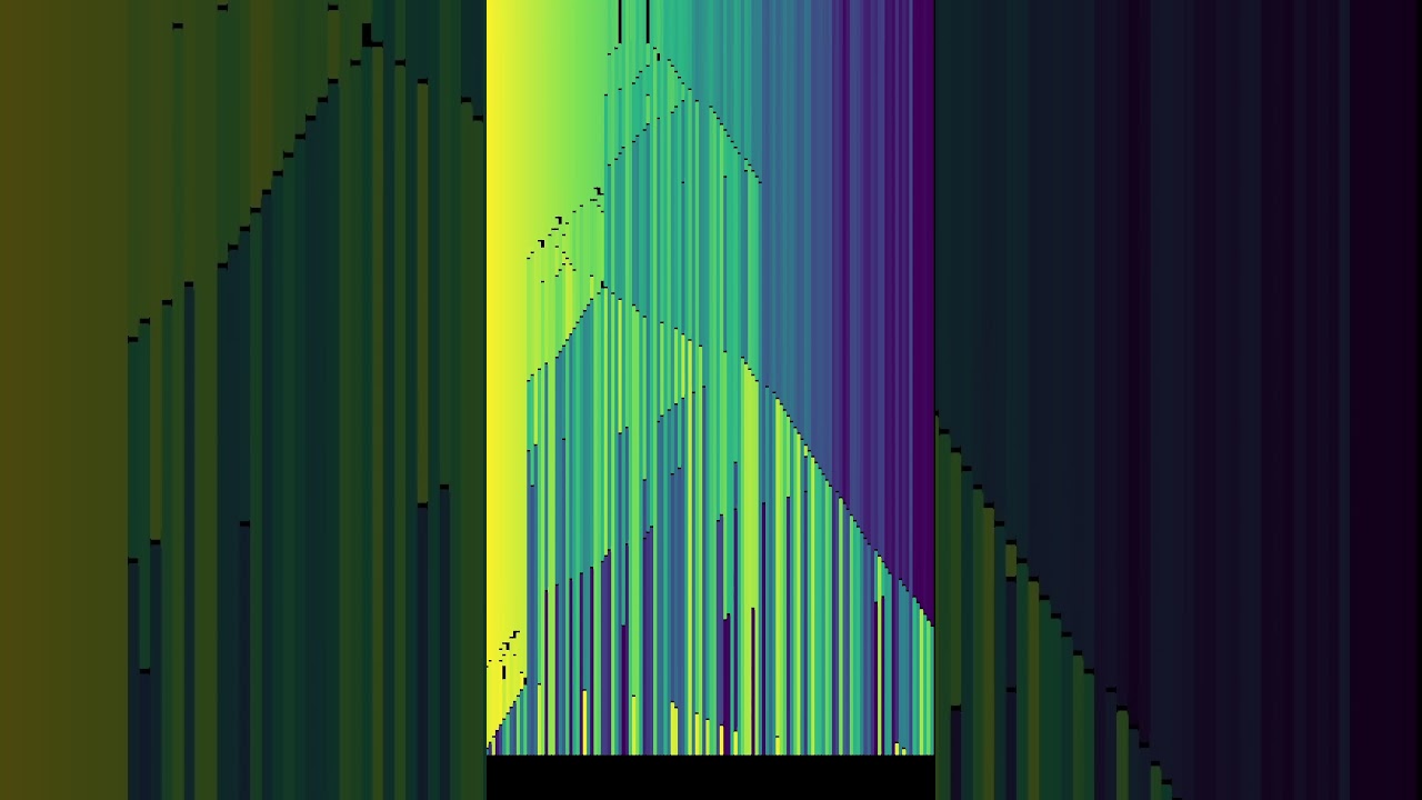Sound of Sorting: Quicksort #algorithm #processing #visualization